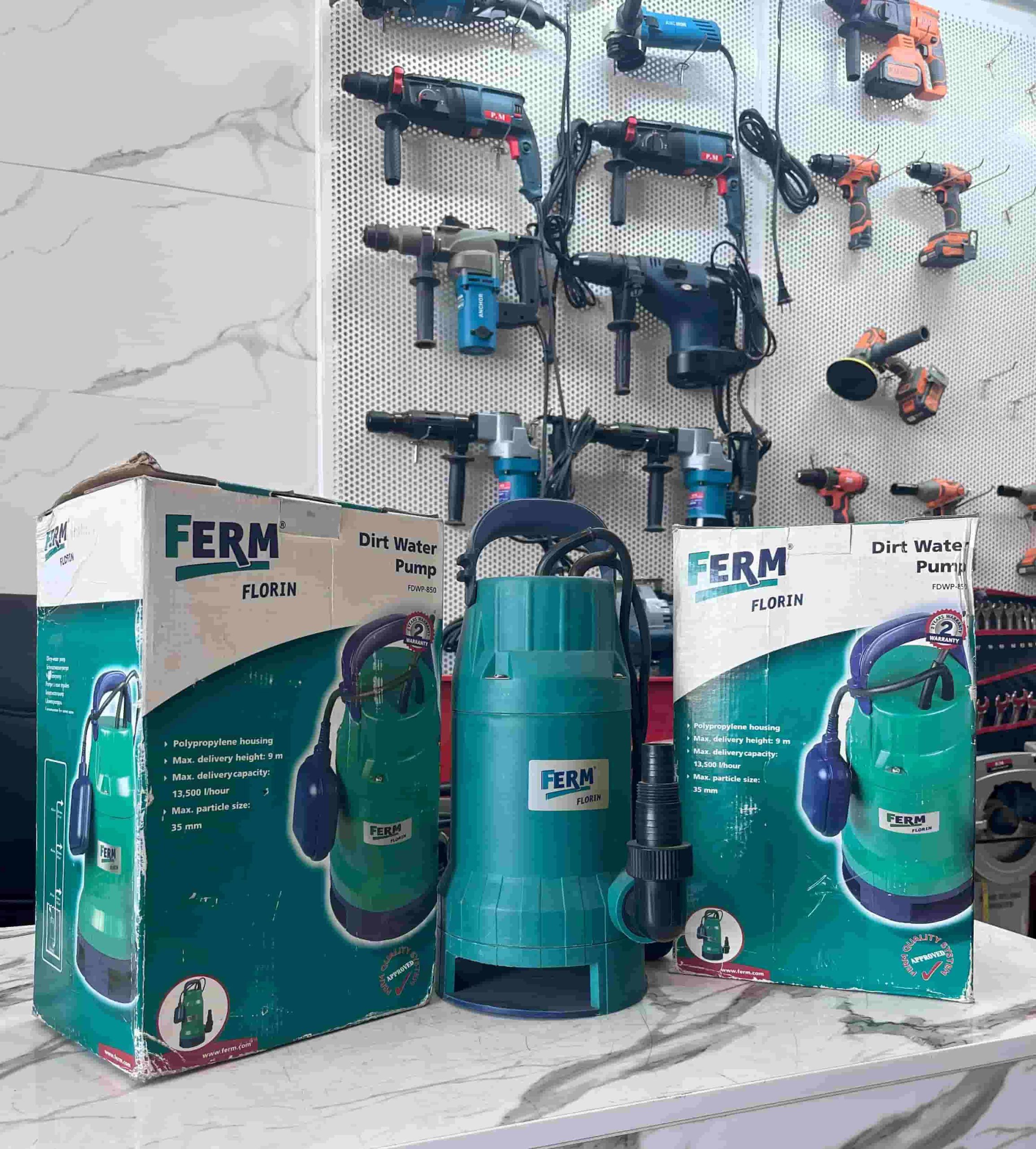 لجن کش تمام پلاستیکی 1-1/4 اینچ 9 متری FERM FLORIN ساخت هلند (اصلی ...